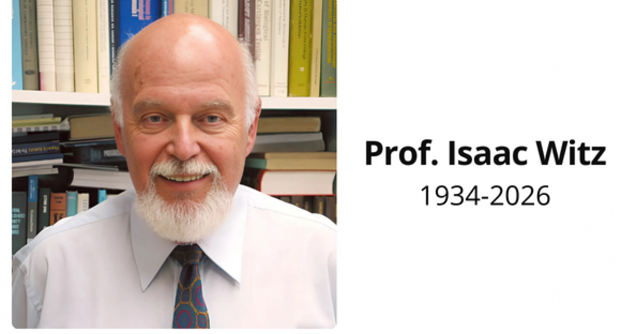 Eulogy: Prof. Isaac Witz | The George S. Wise Faculty of Life Sciences ...